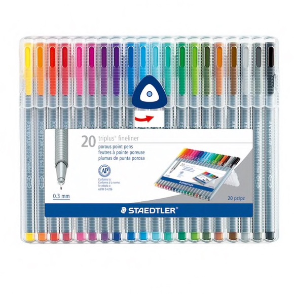 Staedtler | Office | Nip Staedtler 2 Ct Triplus Fineliner Pens Set ...